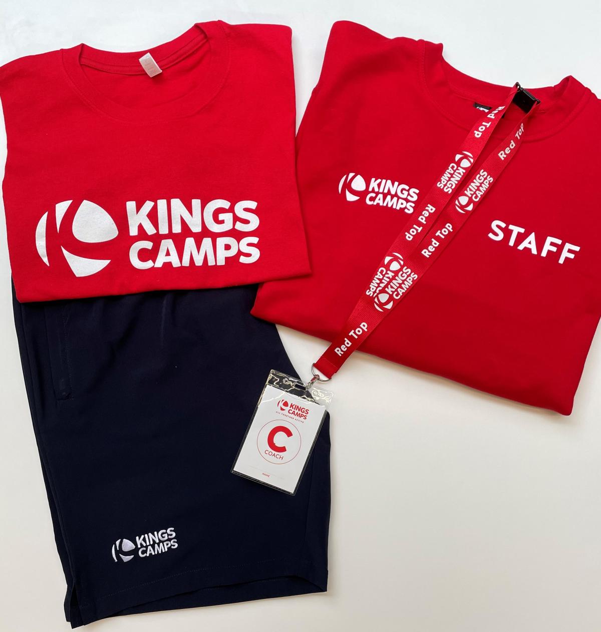 Red Top Uniform - Kings Camps